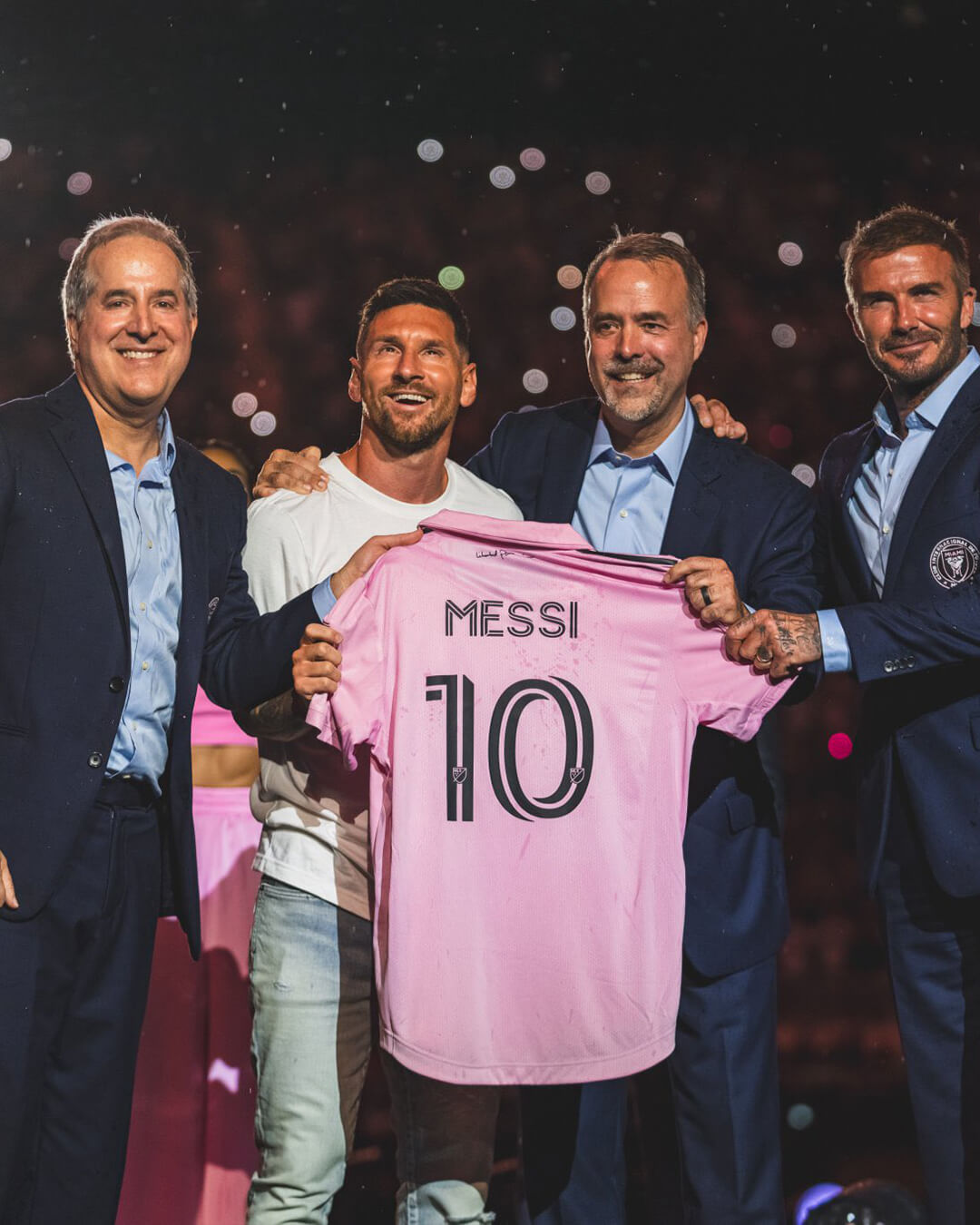 Messi bemutatkozása az Inter Miamiban – Focivilág blog